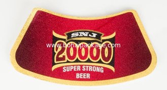 Self Adhesive Aluminium Foil For Beer Bottle Neck Label  foil aluminum  beer label