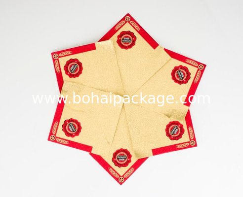Square red color aluminum foil beer neck label for india market  View larger image Professional beer bottle neck label ,