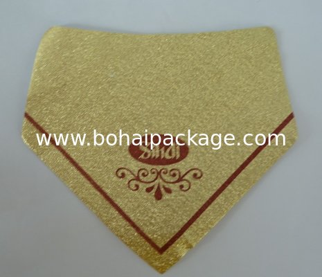 Aluminum Beer Neck Label Foil For bottle  custom printing beer bottle labels for india market
