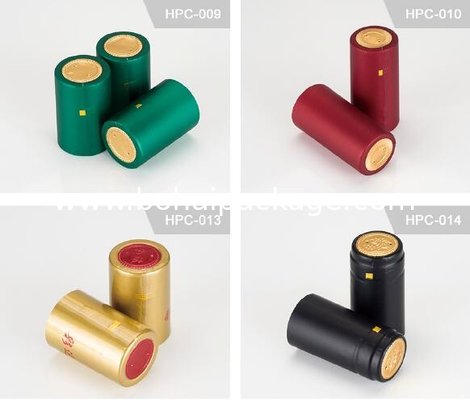 original capsule Anti Slip Embossed PVC Film Capsule.pvc caps