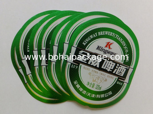 wet strength paper custom made adhesive round beer labels bottle labels
