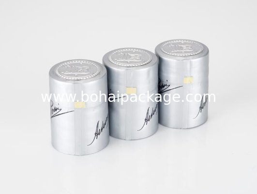 Heat shrink  PVC capsules for bottles of wine  grappa spirits  oil  vinegar and beer