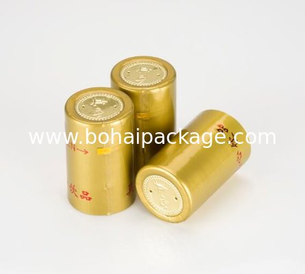 PVC Heat Shrink Capsule for Wine Bottles professional supplier heat pvc sleeve custom pvc shrink capsules