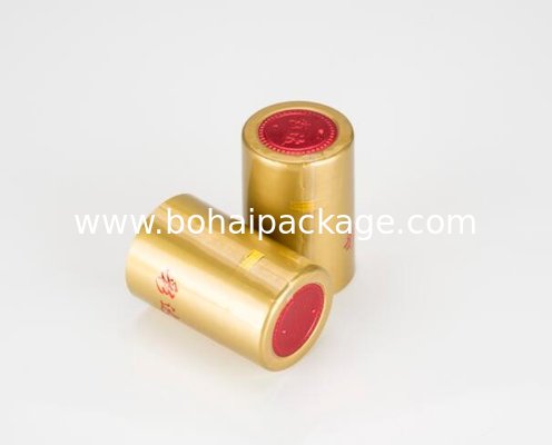PVC heat shrinkable film wine capsules Wholesale hot sale PVC Shrink Sleeve Capsule for Olive Oil Bottle Cap