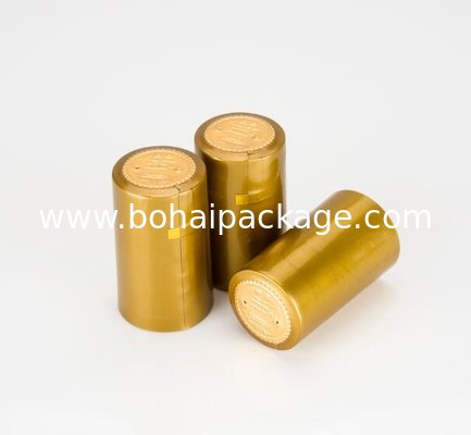 pvc shrink capsule for wine bottle  red pvc heat shrink cap for wine bottle