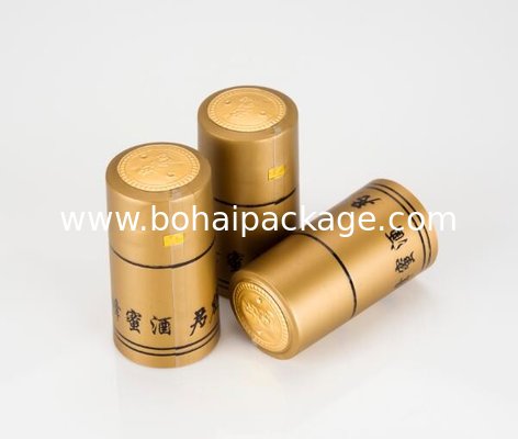 PVC Heat Shrink Capsule for Wine Bottles professional supplier heat pvc sleeve custom pvc shrink capsules