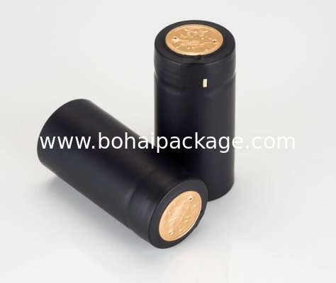 PVC heat shrink capsule for wine bottle made in China PVC heat shrink capsules for wine bottles