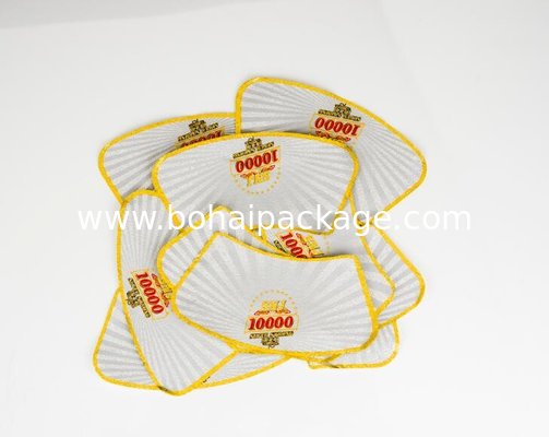 Beer neck label aluminum foil beer bottle labels adhesive remove Wet Strength Metalized Beer Label