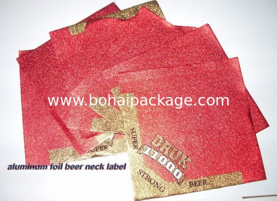 hot sale aluminum foil for beer neck wrapping label aluminium foil for beer bottle wrap