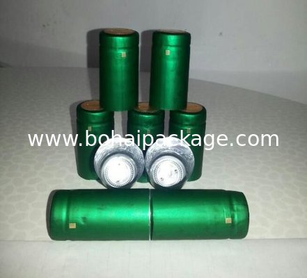 PVC heat shrinkable film wine capsule professional wine bottle pvc shrink capsule