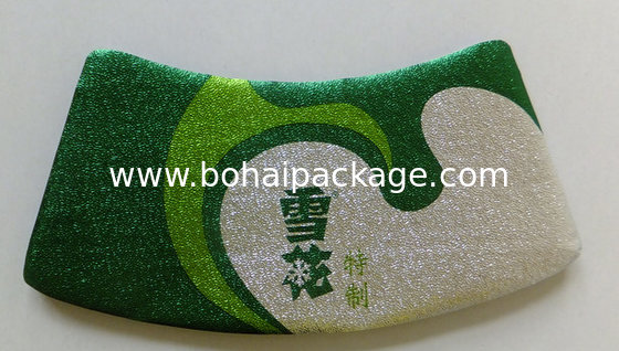 embossed beer label wrap paper wet strength paper label metalized paper  beer body labels