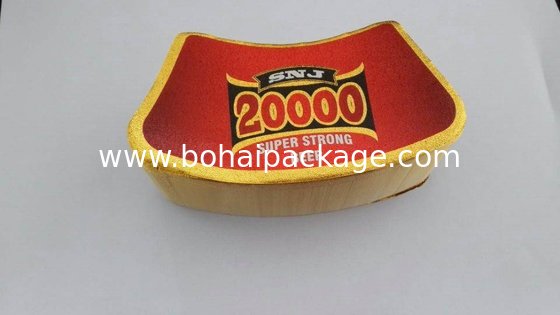 Metalized paper beer body label price from professional factory aluminum foil beer neck label