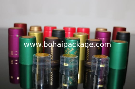 2014 new arrival heat shrink wrap capsule for wine bottles Olive oil heat PVC shrink capsules