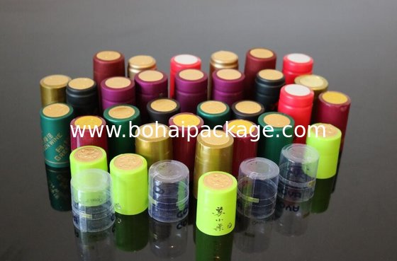 2014 new arrival heat shrink wrap capsule for wine bottles Olive oil heat PVC shrink capsules