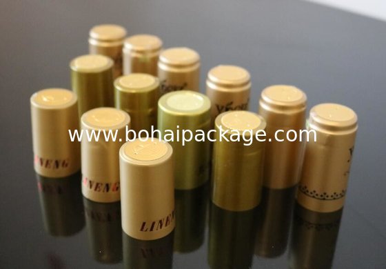 PVC heat shrink capsules for olive oil bottle PVC Shrink Sleeve Capsule for Olive Oil Bottle Cap