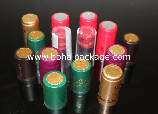 PVC heat shrink capsules for olive oil bottle PVC Shrink Sleeve Capsule for Olive Oil Bottle Cap
