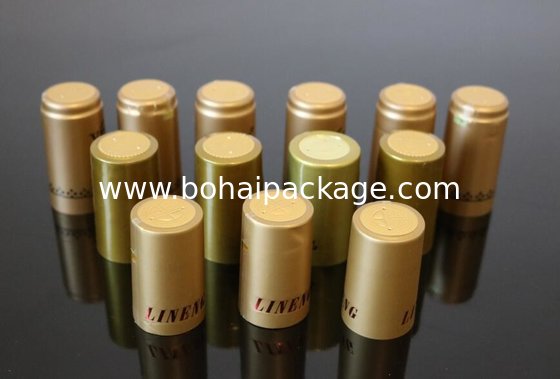 Heat shrink/ PVC capsules for bottles of wine  grappa  spirits oil  vinegar and beer