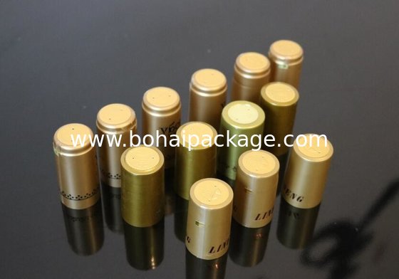 Heat shrink/ PVC capsules for bottles of wine  grappa  spirits oil  vinegar and beer