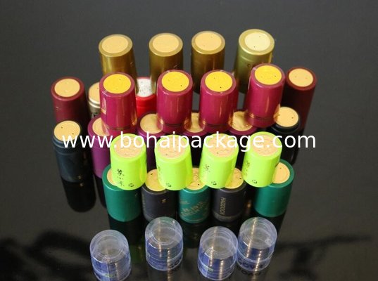Heat shrink/ PVC capsules for bottles of wine  grappa  spirits oil  vinegar and beer