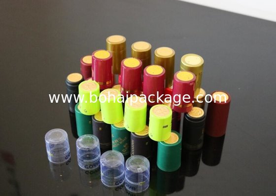 Best quality wholesale PVC heat Shrink capsules for bottles Assorted colors & styles PVC shrink capsules