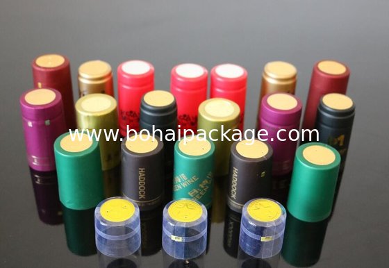 Best quality wholesale PVC heat Shrink capsules for bottles Assorted colors & styles PVC shrink capsules
