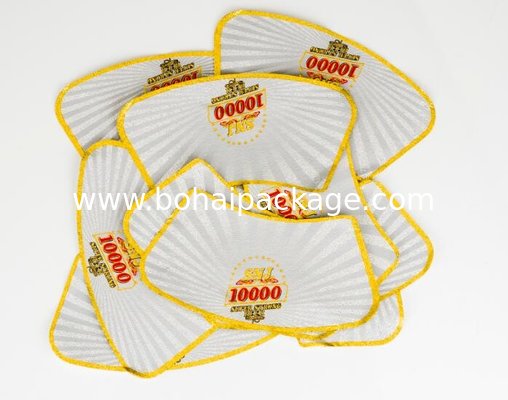 Professional Aluminum Foil beer neck label supplier from China  105*105 mm square aluminum foil beer neck label