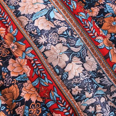 100% Rayon Cotton Long Kimono Boho Chic Cardigan Cover Up