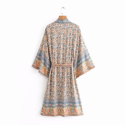 Bohemian Inspirated Oversized Cotton Kimono