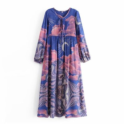 STAR MOON TUNIC DRESS