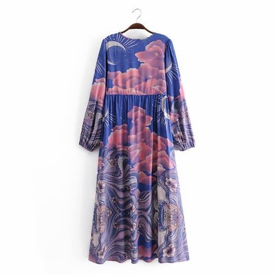 STAR MOON TUNIC DRESS