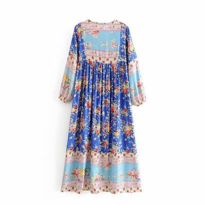 Wholesales Bohemian Long Cotton Dress