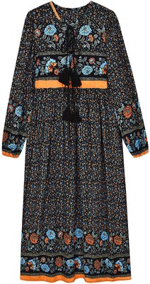 Customize Floral Print Boho Dress