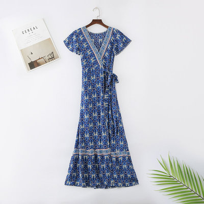 SUMMER WRAP DRESS