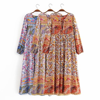 Factory Customize 2021 FOLK DRESS