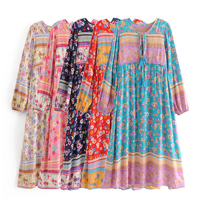 Factory Customize 2021 COTTONPRINT VESTIDOS