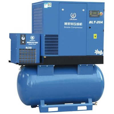 15kw 13bar all-in-one Bolaite rotary screw air compressor for laser cutting machine