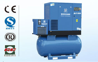 15kw 13bar all-in-one Bolaite rotary screw air compressor for laser cutting machine