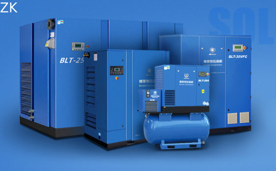 40hp Best selling Atlas Bolaite rotary screw air compressor with tank 10bar for sand blasting