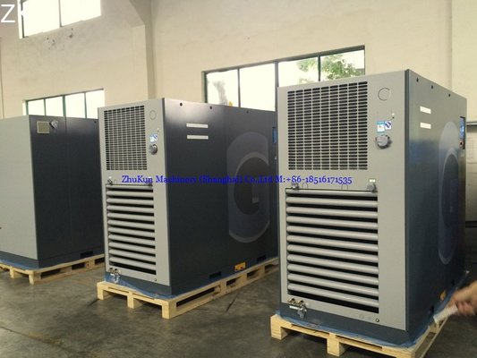 90kw air cooling top quality 8bar Atlas copcoGA90 FF air screw compressor for auto parts production