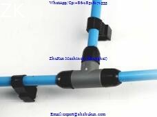 Easy fast installation aluminium air pipe tube/conduit joint/air pipe accessories for compressor