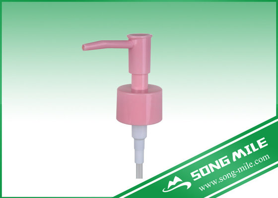 28/410 PP Pink Lotion Pump for Personal Face Cleaning supplier