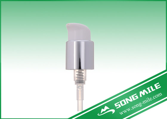 White and Gold UV Coating Treatment Cream Pump in Size 24/410 supplier
