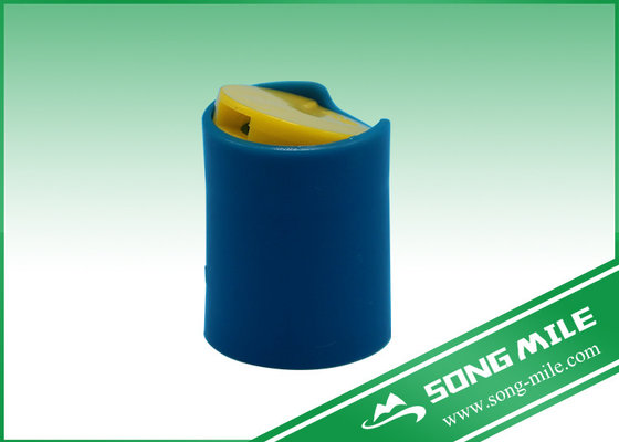 24/410 Blue Plastic Disc Top Cap Made of PP Material supplier