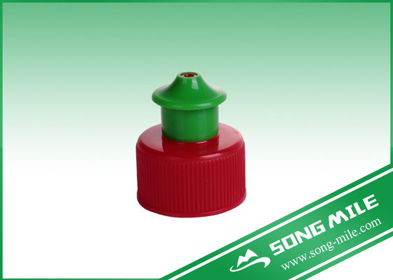 28mm Plastic Push Pull Cap Water Bottle Cap in Different Type supplier