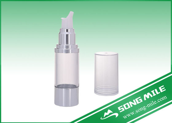 50ml Colorful Cosmetic Plastic and Aluminium Airless Bottle supplier