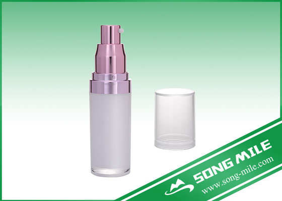 Cheap Transparent 15ml PP Plastic Cosmetic Airless Bottle supplier