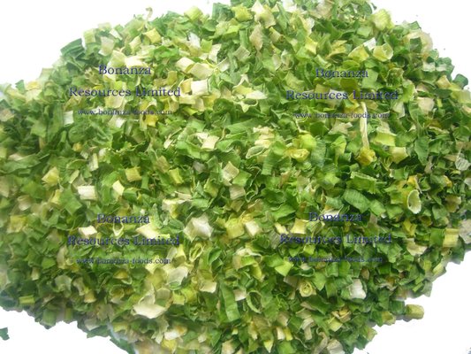Dehydrated Leeks Green and white