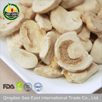 Freeze Dried Button Mushroom Flakes top grade GMP Factory Golden Supplier
