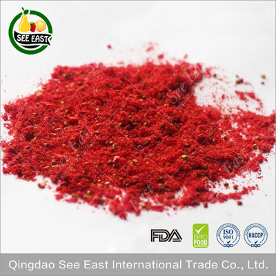 Wholesale healthy drink ingredient Chinese food freeze dried crushed strawberry powder