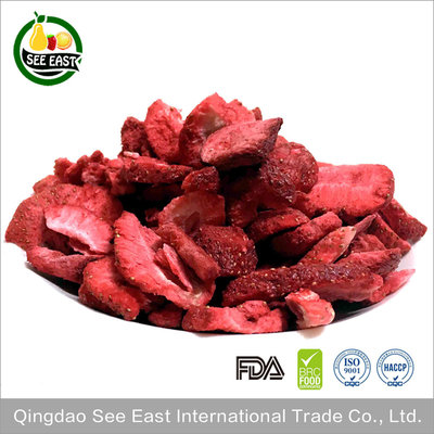 Crispy dried fruit snacks freeze dried strawberry chips